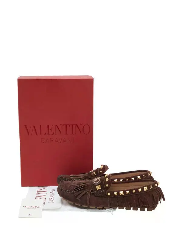 Valentino Garavani Rockstud Vlogo Loafers