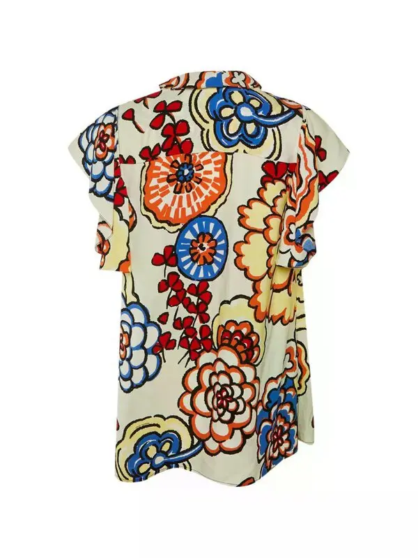 LOUIS VUITTON Floral Print Top