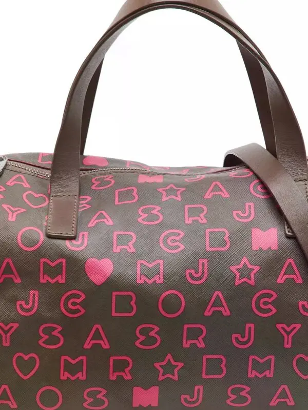Marc Jacobs All-over Print Leather Tote Bag
