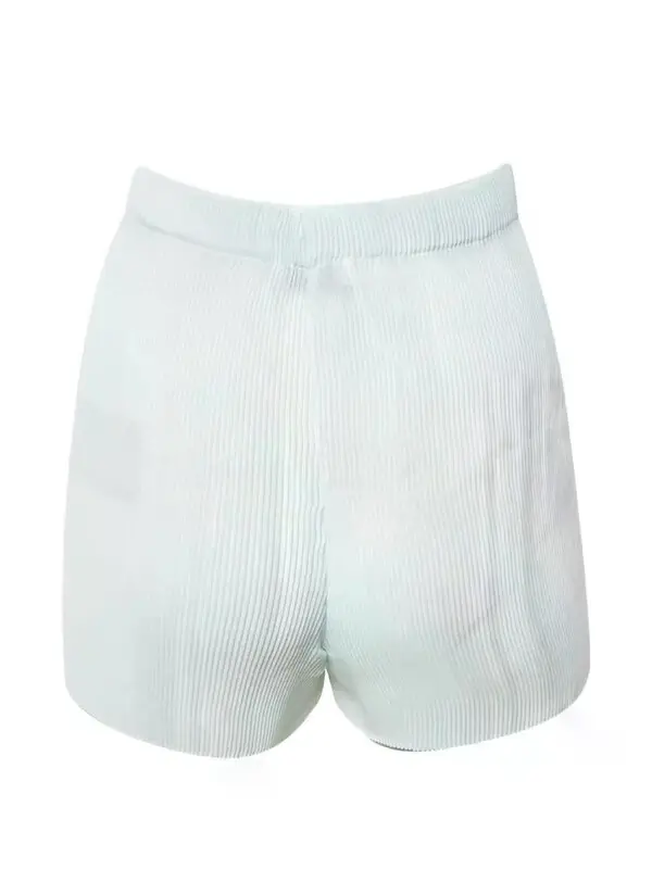 Sandro Plissé Colour-block Shorts