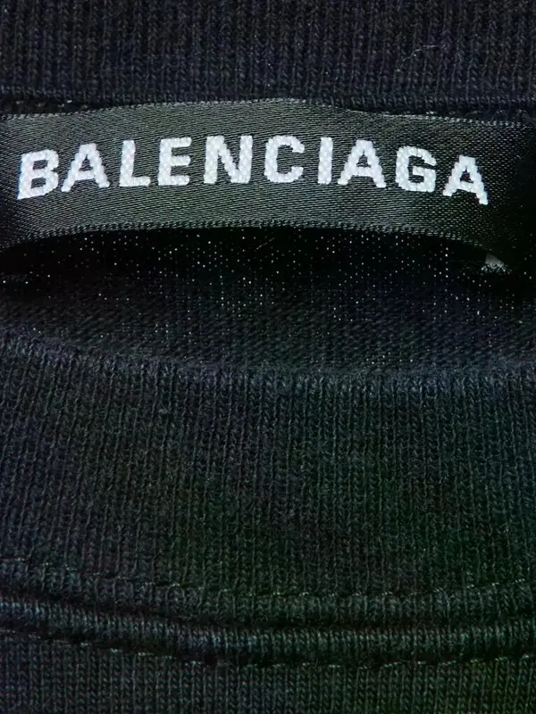 Balenciaga Crew Logo-print T-shirt