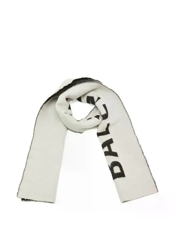 Balenciaga Archetype Wool Scarf - White