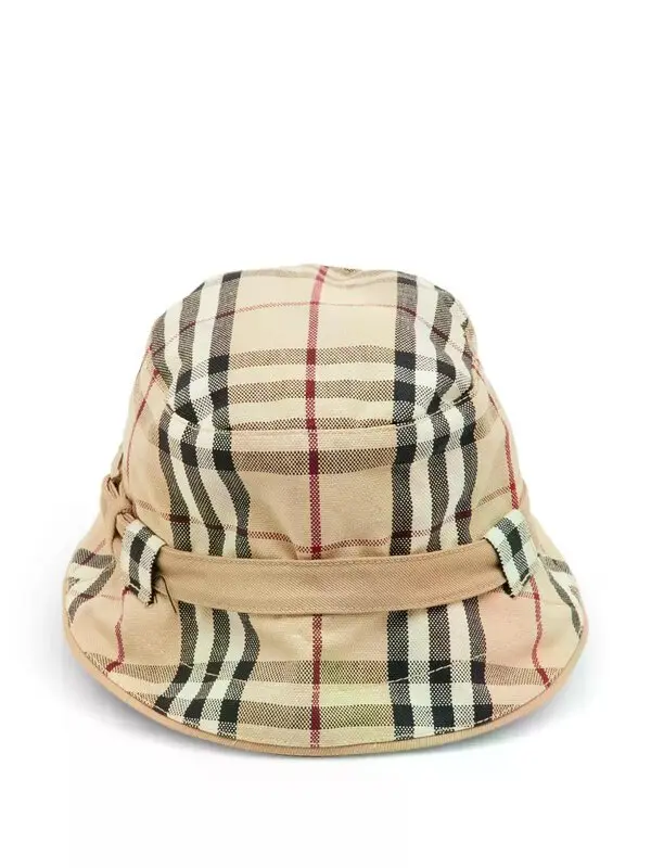 Burberry Check-print Bucket Hat - Neutrals