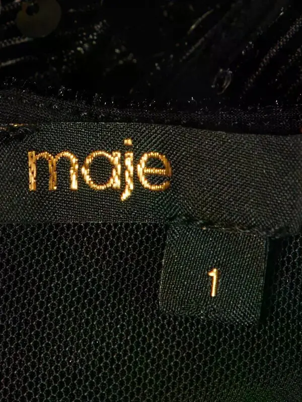Maje Embellished Sequin Trousers Set