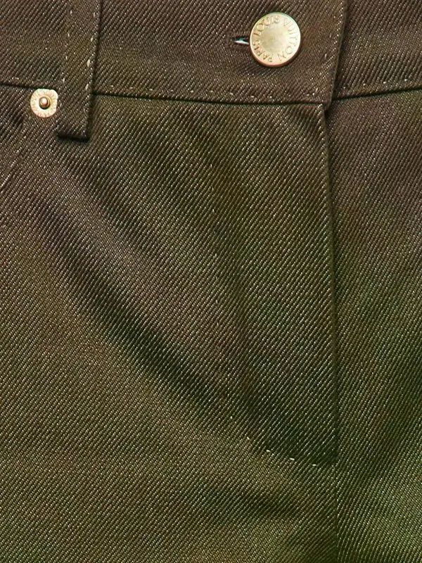 LOUIS VUITTON Cuffed Denim Jeans