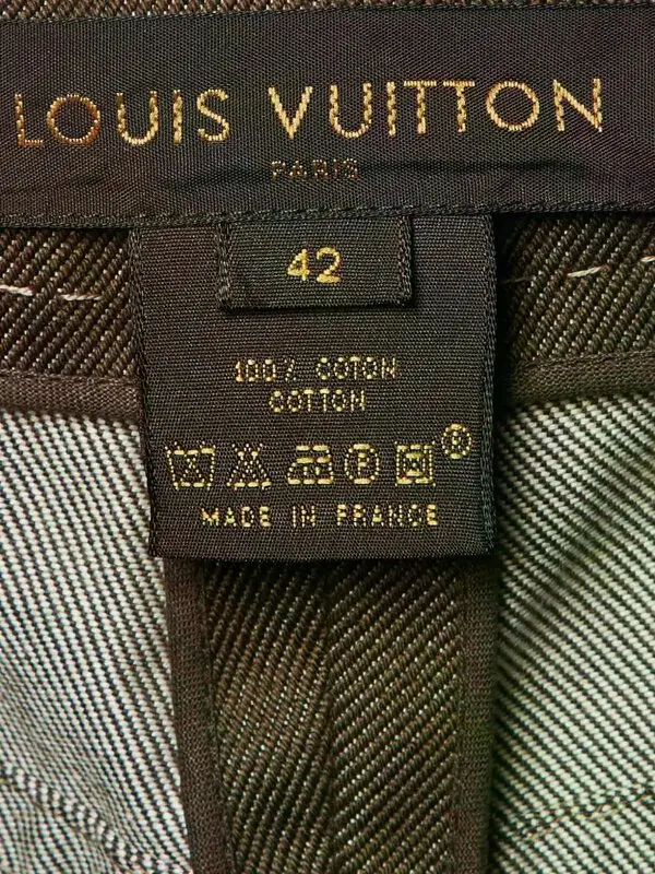 LOUIS VUITTON Cuffed Denim Jeans