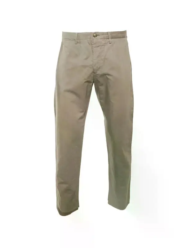 Ermenegildo Zegna Cotton Trousers - Neutrals