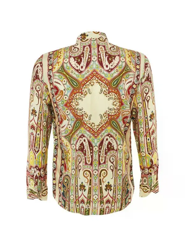 Etro Paisley-print Long-sleeve Shirt