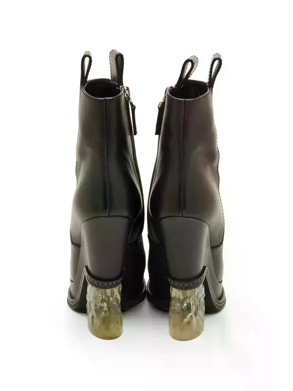 Fendi Leather Ankle Boots