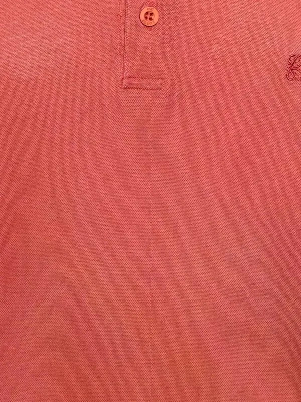 Loewe Anagram Embroidered Polo Shirt
