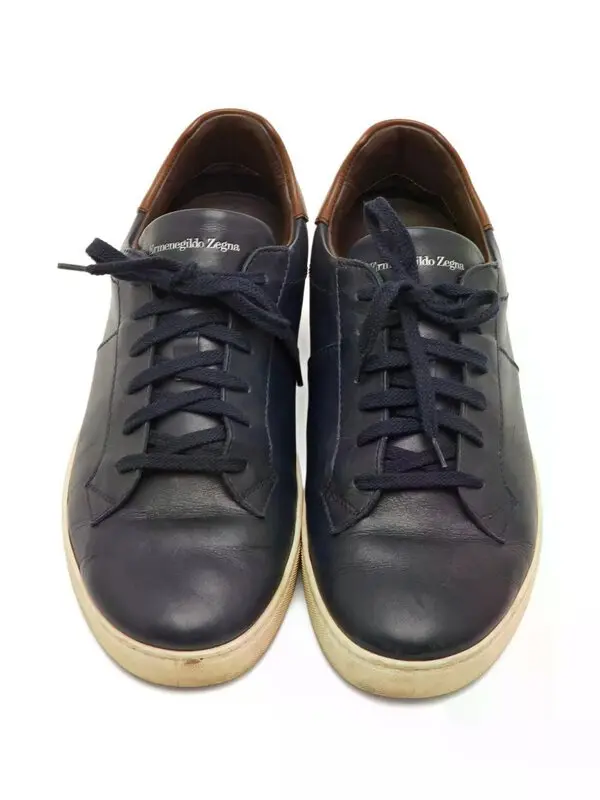 Ermenegildo Zegna Leather Low-top Sneakers