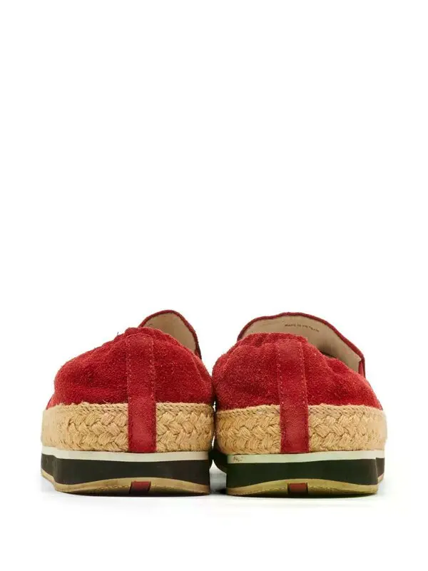 Prada Suede Slip-on Espadrille Sneakers