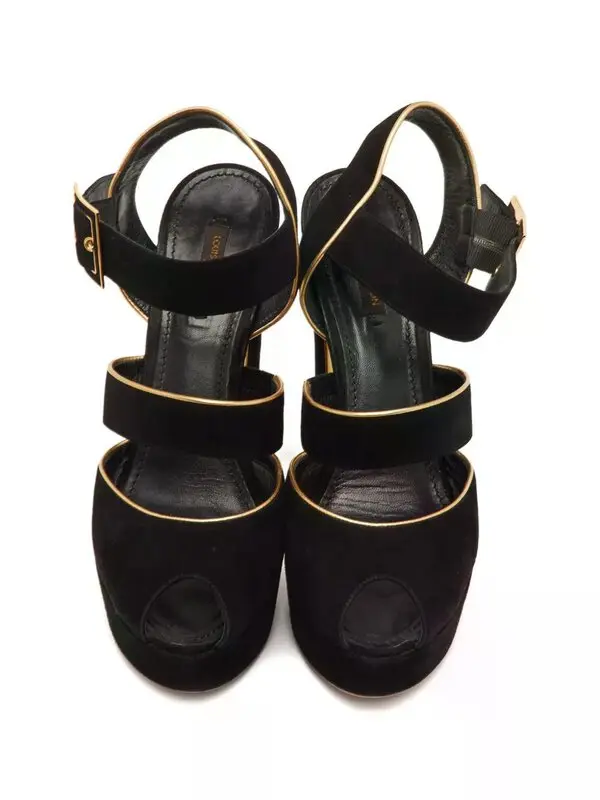 LOUIS VUITTON Mowani Peep-toe Sandals