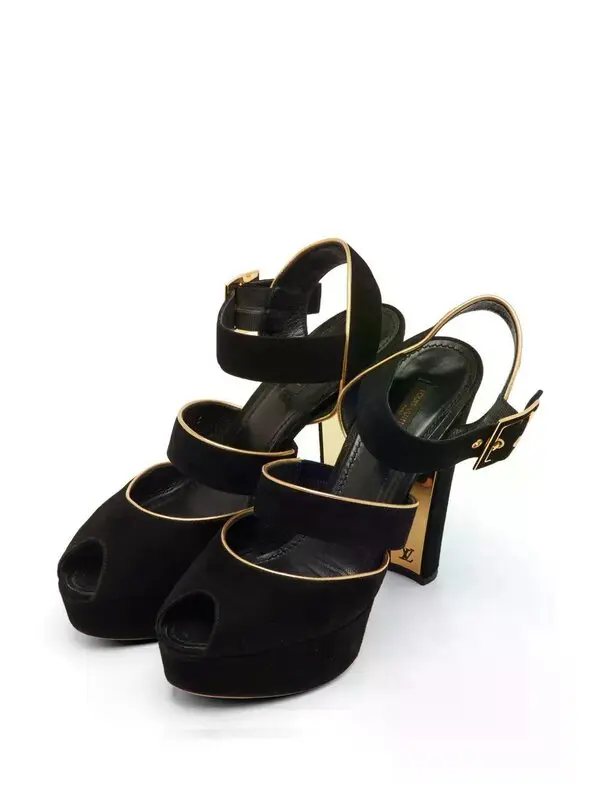 LOUIS VUITTON Mowani Peep-toe Sandals