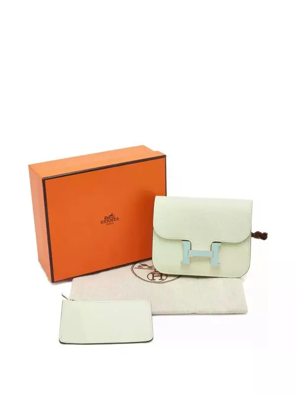 Hermès Constance Wallet - Green