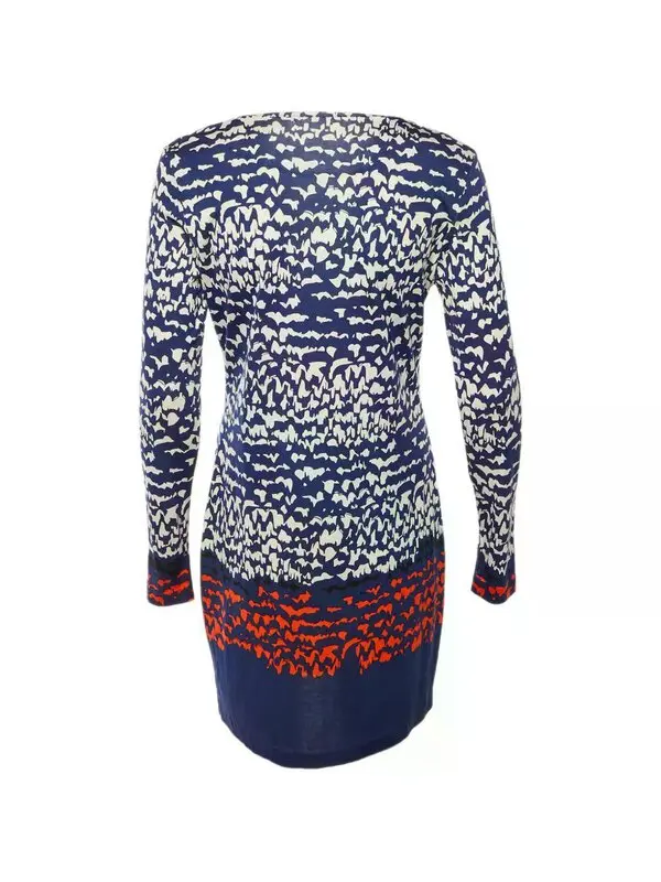 Diane Von Furstenberg Reina Printed Silk Dress