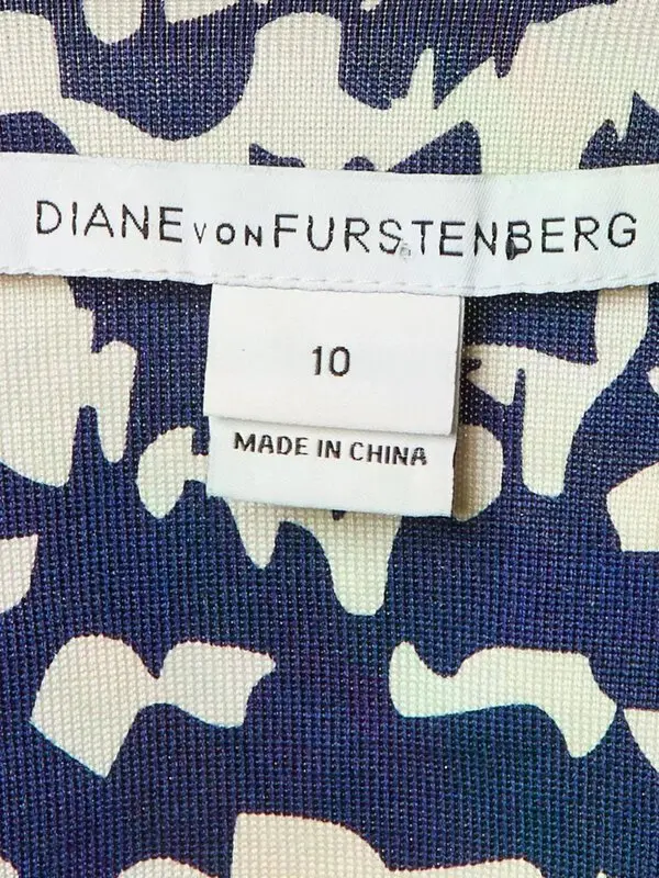 Diane Von Furstenberg Reina Printed Silk Dress