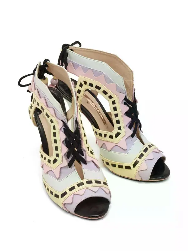 SOPHIA WEBSTER Riko Cut-out Sandals
