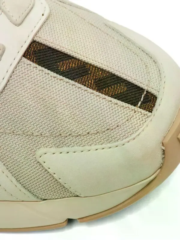 Fendi Faster Leather Sneakers