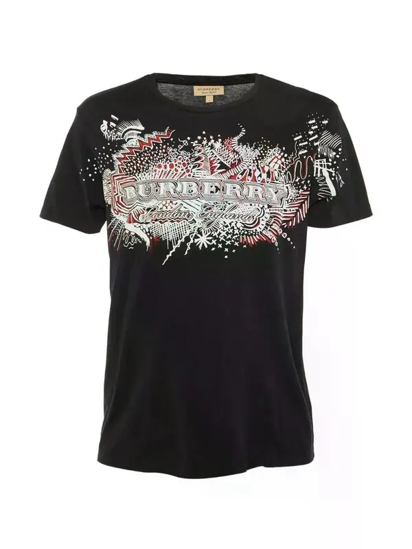 Burberry Graphic-print T-shirt - Black