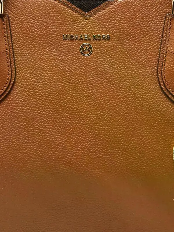 Michael Kors Mae Leather Tote Bag