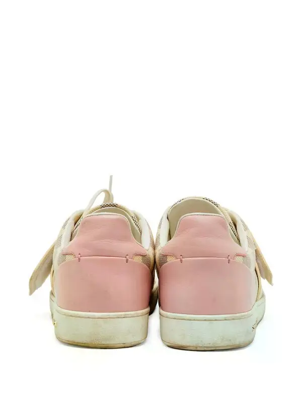 LOUIS VUITTON Damier Azur Frontrow Sneakers - Neutrals