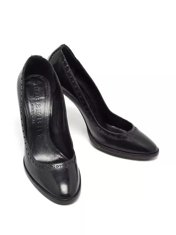 Burberry Leather Brogue Pumps