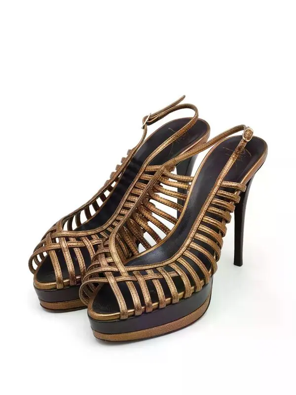 GIUSEPPE ZANOTTI Strappy Platform Sandals