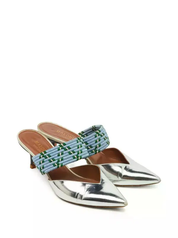 MALONE SOULIERS Maisie Braided-strap Mules