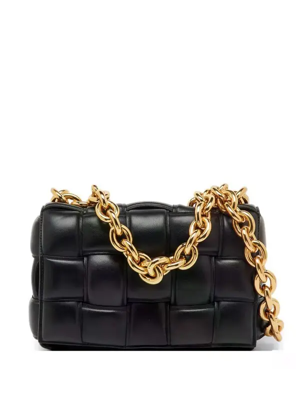 Bottega Veneta Padded Cassette Shoulder Bag - Black