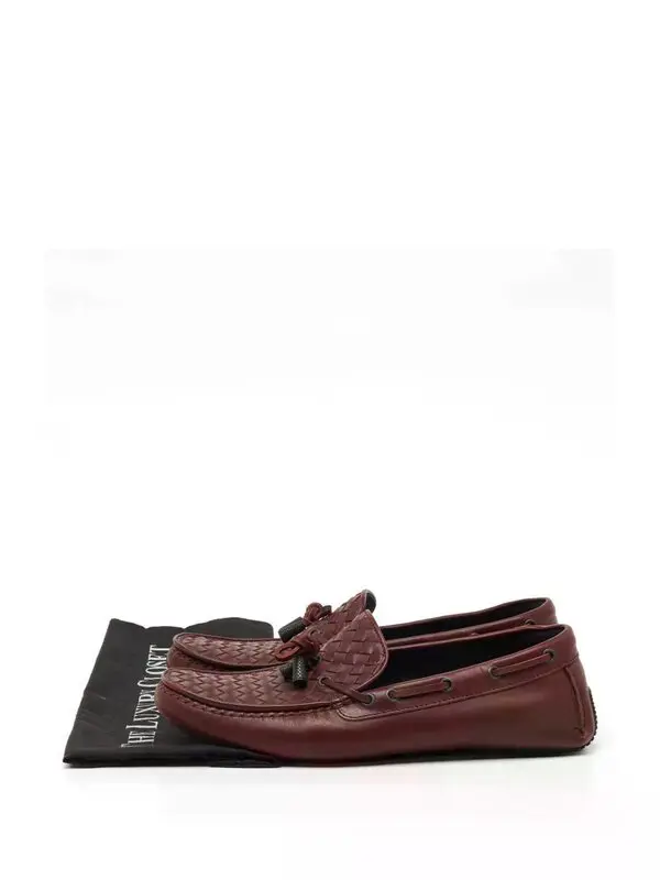 Bottega Veneta Intrecciato Bow Loafers