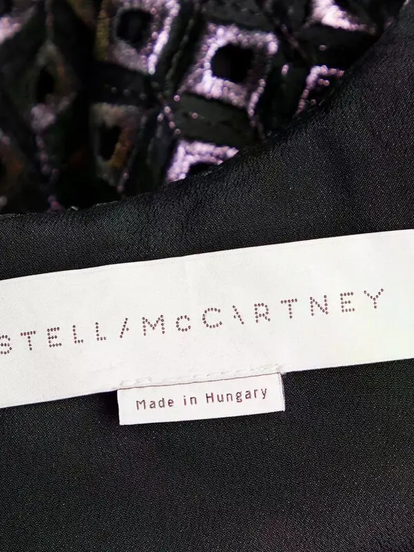 Stella McCartney Cutwork Detailing Peplum Blouse