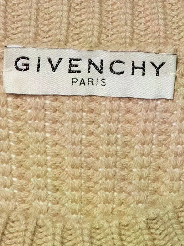 Givenchy Ribbed-knit Crew-neck Sweater