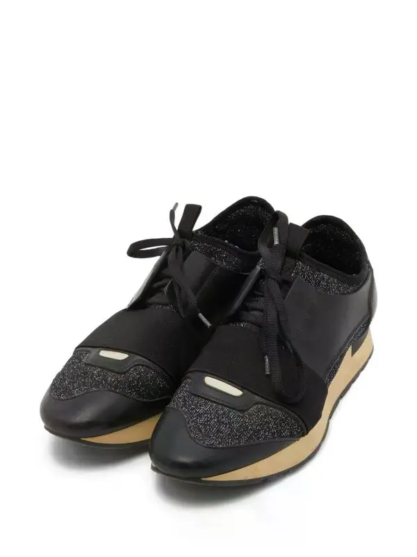 Balenciaga Race Runner Glitter Sneakers