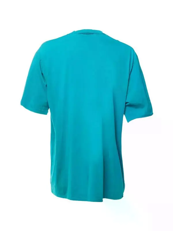 Balenciaga Unifit Logo-print Distressed T-shirt