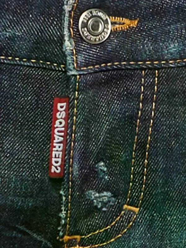 Dsquared2 Distressed Panelled Jeans