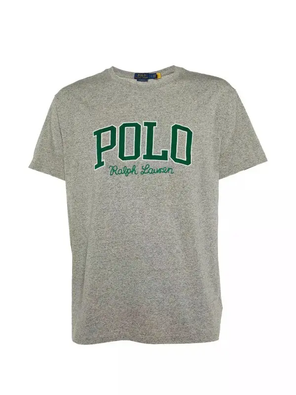 Polo Ralph Lauren Classic-fit Logo-embroidered T-shirt - Grey