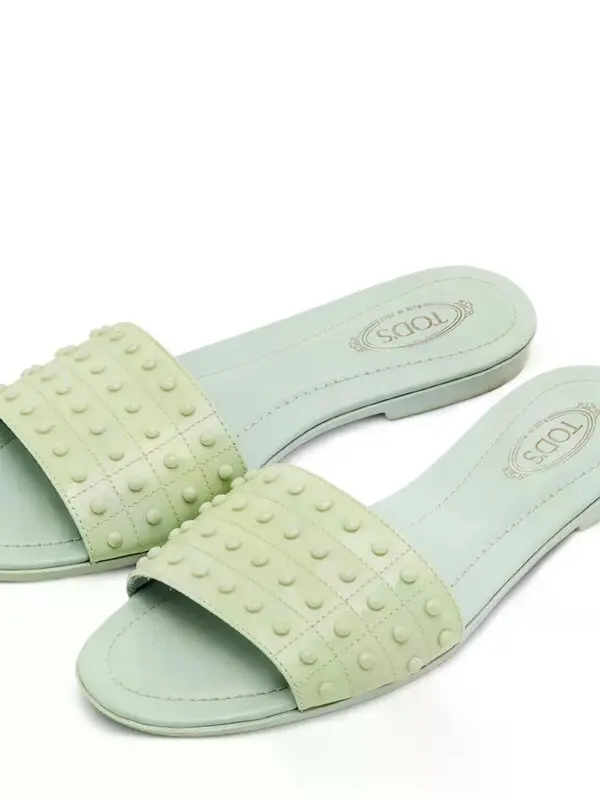 TOD'S Studded Leather Sandals