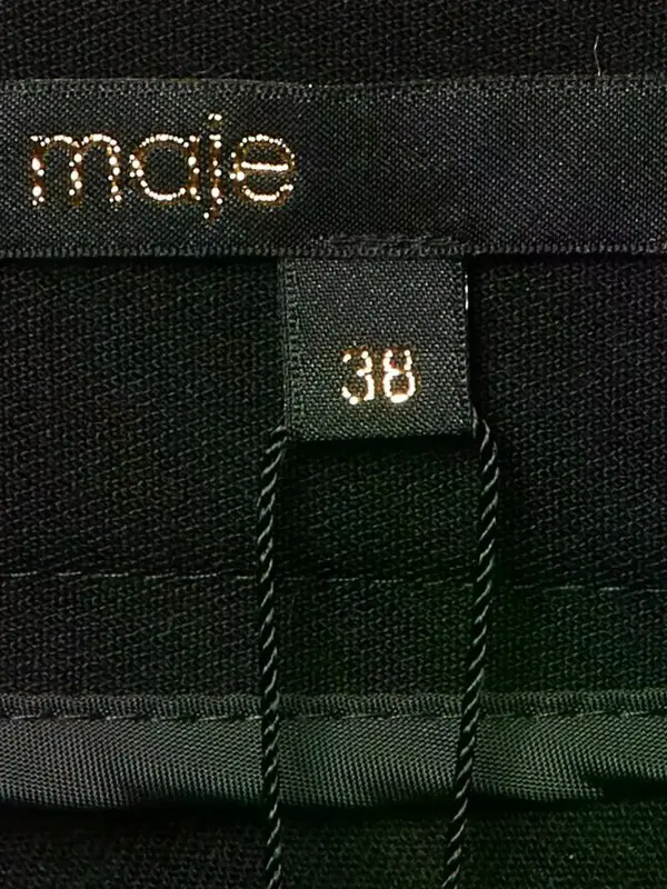 Maje Jipa Button-detail Mini Skirt