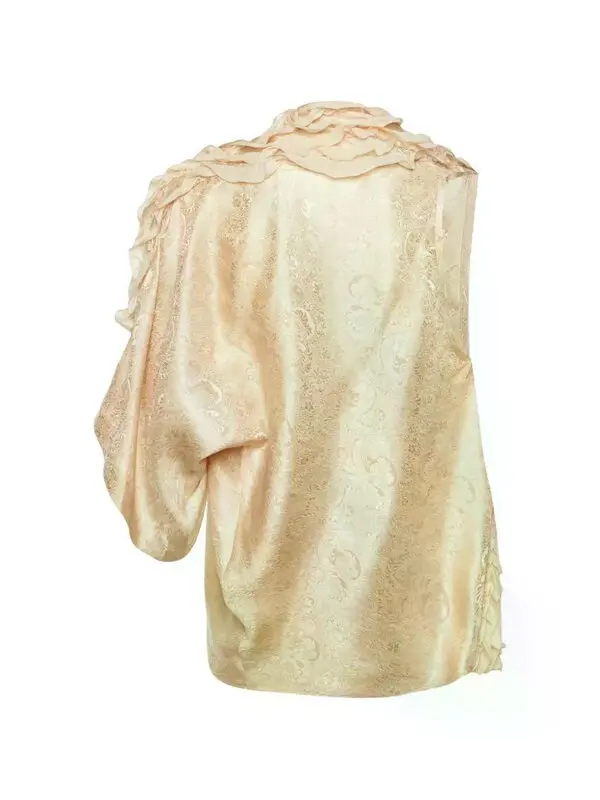 Chloé Asymmetric Paisley Blouse