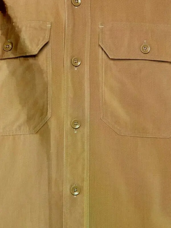 TOM FORD Corduroy Button-front Shirt