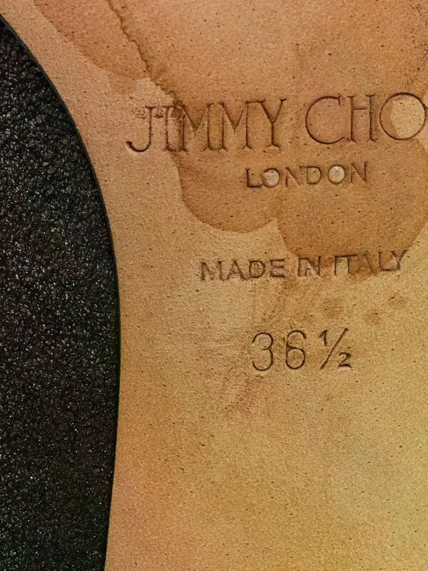 JIMMY CHOO Suede Block Heel Boots