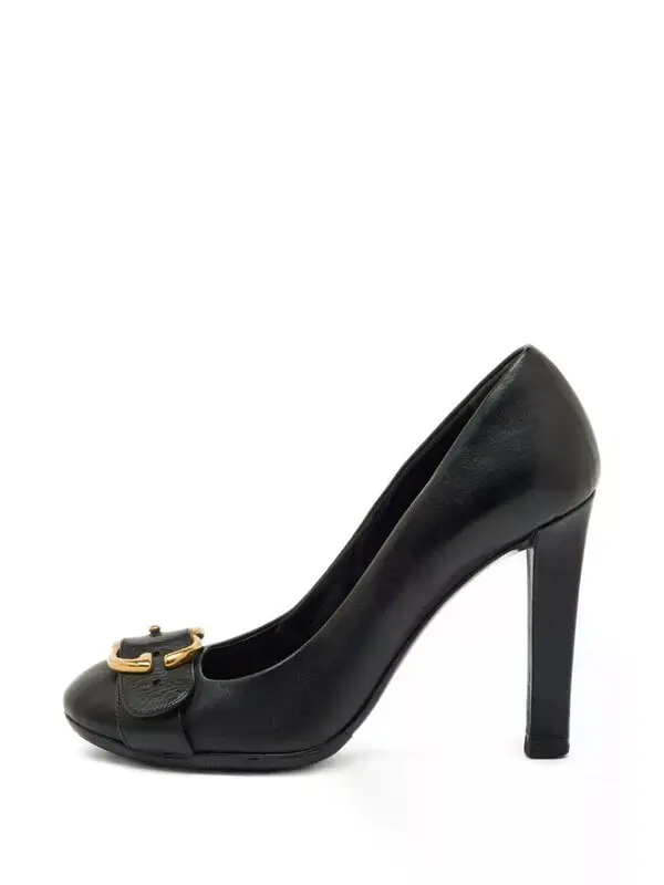 Gucci Gg Buckle Pumps - Black