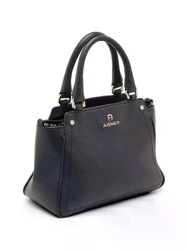 AIGNER Leather Tote Bag