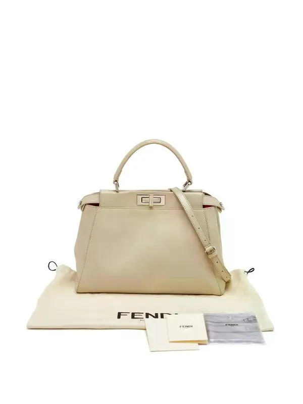 Fendi Peekaboo Turn-lock Handbag