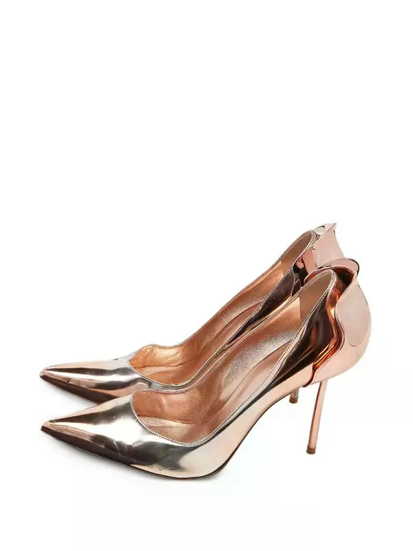 LE SILLA Petalo Leather Pumps - Pink