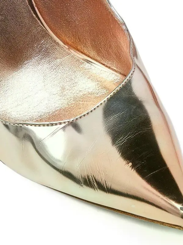 LE SILLA Petalo Leather Pumps