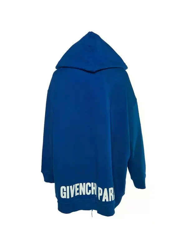 Givenchy Oversized Hoodie With Ribbon Detail