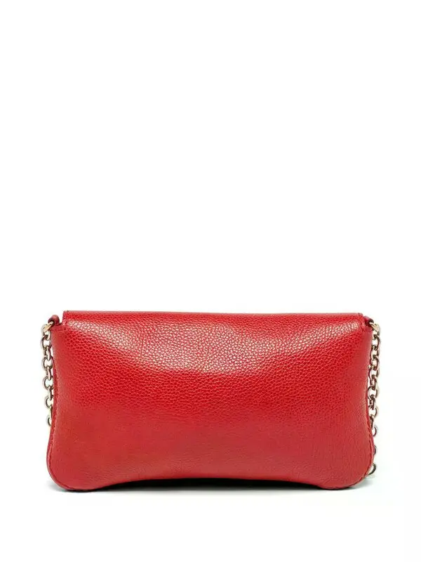 Carolina Herrera Logo Plaque Chain-link Shoulder Bag