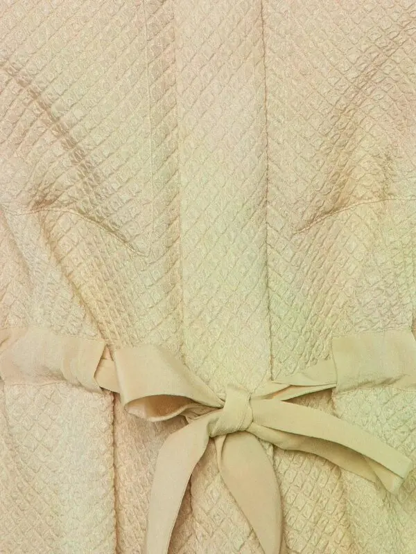 Chloé Textured Band Collar Shirt